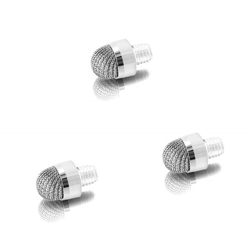 LOE(ロエ) タッチペン スタイラス デザイン iPad/iPhone/iPod touch (交換用ペン先 3個セット) ? 特殊な導電繊維を使用し、滑らかな操作性と感度を追求したペン先。 ? 粗目のメッシュ素材で摩擦抵抗を最大限に抑え...