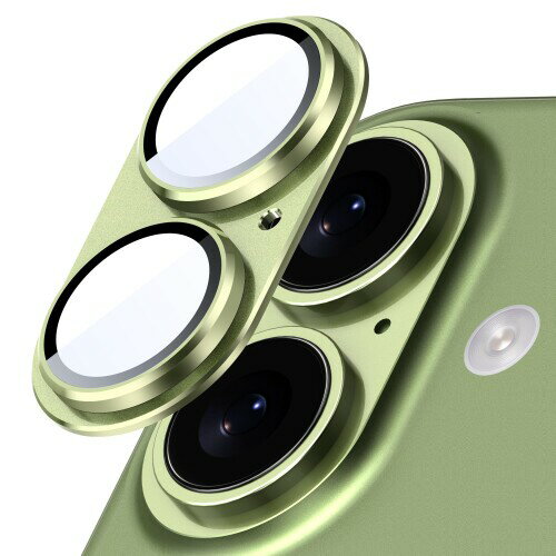 Suoman for iPhone 17カメラレンズ保護カバー アイフォン17カメラレンズ保護フィルム 一体型スクラブ感カメラレンズプロテクター-薄い緑色 対象モデル:このレンズ保護フィルムはfor iphone 17 にのみ適用されます。...