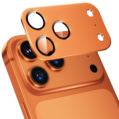 Podick カメラカバー iPhone 17 Pro Max 用 カメラ保護 いPhone 17 Pro Max 対応 レンズカバー 全面保護 9H強化ガラス アルミ合金 耐衝撃 キズ防止 高透過率 黒縁取り 露出オーバー防止 防滴 防塵...