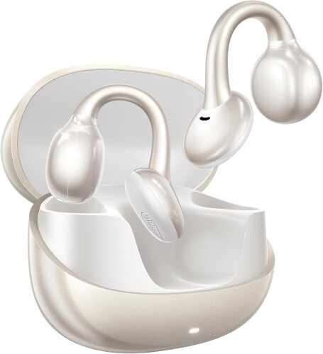 JOYROOM イヤーカフ型イヤホン オープンイヤーイヤホン ワイヤレス Bluetoothイヤホン 13mmダイナミックドライバー 左右チャンネル自動認識 全表面タッチでき マルチポイント接続/Bluetooth5.4/専用アプリ/IPX...
