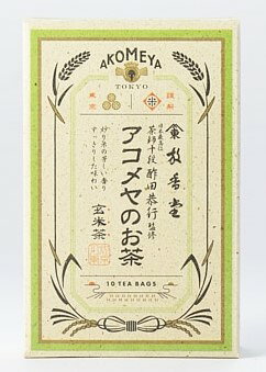 AKOMEYA アコメヤのお茶 玄米茶 ティーバッグ 30g 内容量 30g 原材料 緑茶（国産）/米（国産） 商品説明 炒り米の芳しい香りと、すっきりした味わい日本最高位茶師 酢田十段が全国の放香堂契 約農園に訪問し、指導、監修。炒り米の...
