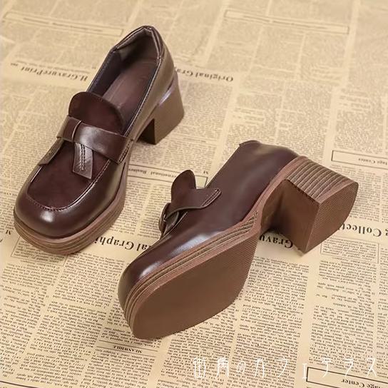 【送料無料】 ローファー 2色 革靴 靴 シューズ ローヒール スクエアトゥ 飾り PU レザー エレガント 可愛い 大人可愛い きれいめ シンプル カジュアル シック コンサバ 華やか 大人 上品 おしゃれ レトロ 主役級 こなれ感 高見...