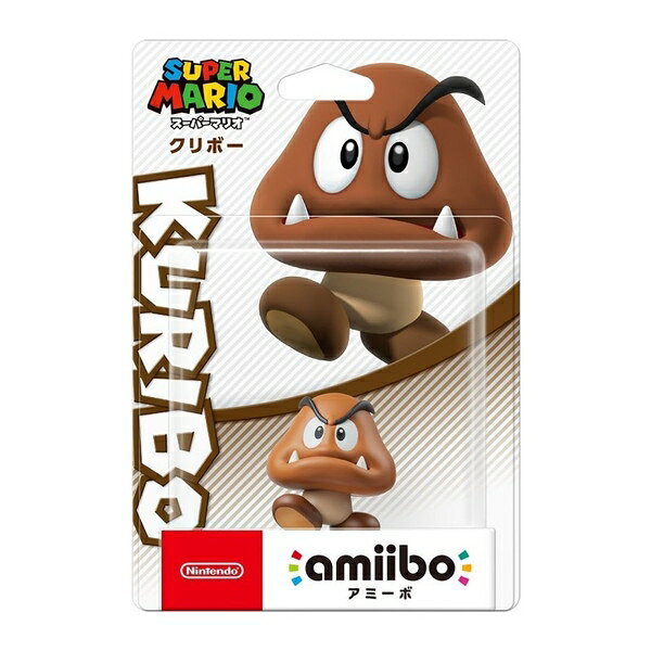 【新品】amiibo クリボー(スーパーマリオシリーズ) 対応機種：amiibo (amiibo) ジャンル：アクセサリー メーカー：任天堂 発売日：2017/10/05 JAN：4902370536997 型番：NVL-C-ABAR ※対...