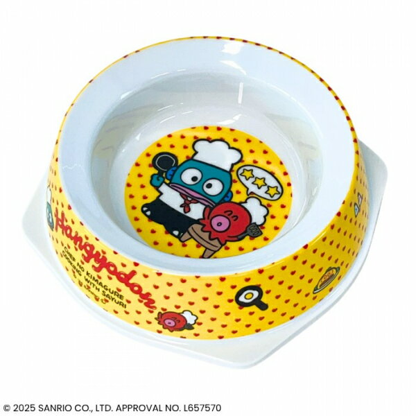 サンリオキャラクターがデザインされたフードボウルの新色が登場！軽くて割れにくいメラミン素材を使用しており、日常使いにぴったりのアイテムです。シンプルな形状で洗いやすくお手入れが簡単なうえ、きれいに重ねて収納できます。ごはんを食べ終えると、底...