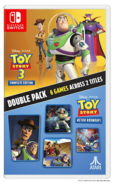 【新品】Toy Story: Retro Roundup! + Toy Story 3 Complete Edition Double Pack 対応機種：ニンテンドースイッチ(NS) ジャンル：アクション メーカー：U&Iエンターテイメン...