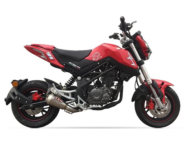 今なら送料無料!!IXIL(イクシル) BENELLI TNT 125 RCS コニカル スリップオン マフラー商品内容マフラータイプ：RCS　形状：コニカル　長さ：220 mm　重量：0.98 kg　コンプリート：マットポリッシュ　素材：...