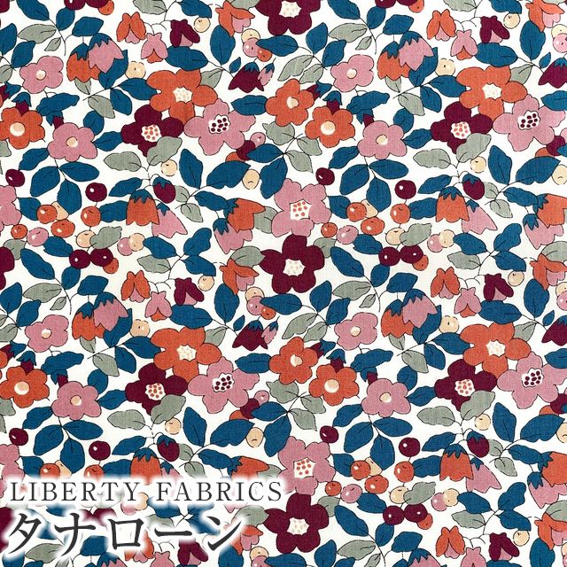 ※ボタンのサイズは11.5mmです。タナローン リバティ社を代表する生地のタナローン。上質なシルクのつやと手触りを木綿で再現するために英国リバティ社が独自に開発したローン素材。やわらかな肌ざわりと軽さ、豊かなドレープ性が特徴です。 ＜Bet...