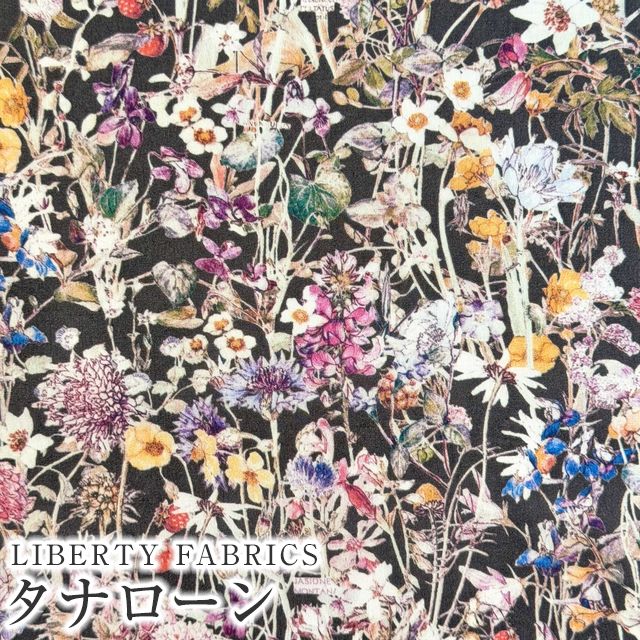 ※ボタンのサイズは11.5mmです。◇素材名◇タナローン リバティ社を代表する生地のタナローン。上質なシルクのつやと手触りを木綿で再現するために英国リバティ社が独自に開発したローン素材。やわらかな肌ざわりと軽さ、豊かなドレープ性が特徴です。...