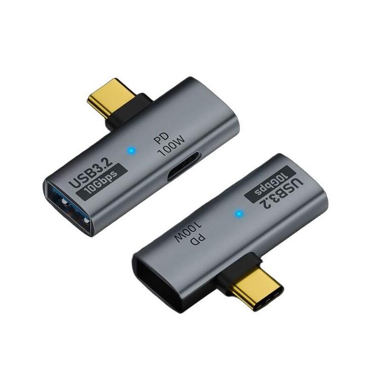 製品仕様 商品名 T型 USB C to USB3.2 10Gbps OTG 変換アダプタ USB2.0下位互換 USB周辺機器、USBメモリー Type-C PD 20V@5A充電対応 For notebook PC/ iPhone 16...