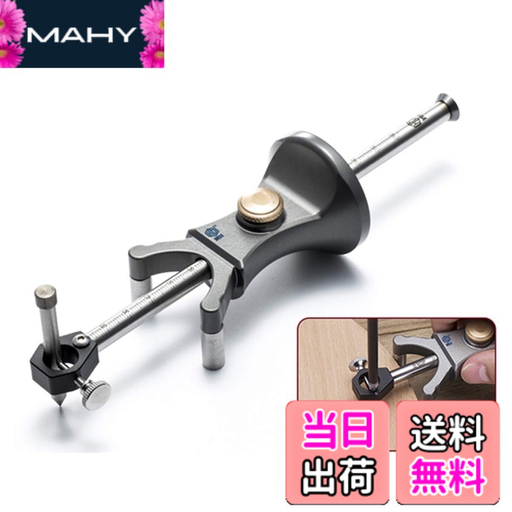 商品情報 商品の説明 【商品仕様】 縁側ケガキキット ステンレススチール製ルーラー マーカー挿入口 固定ノブ 簡易ドライバー 六角棒レンチ ステンレススチール製ケガき針 ボールペン芯 主な仕様 耐久性あり長持ちの木工縁側ケガキキット；アルミ...