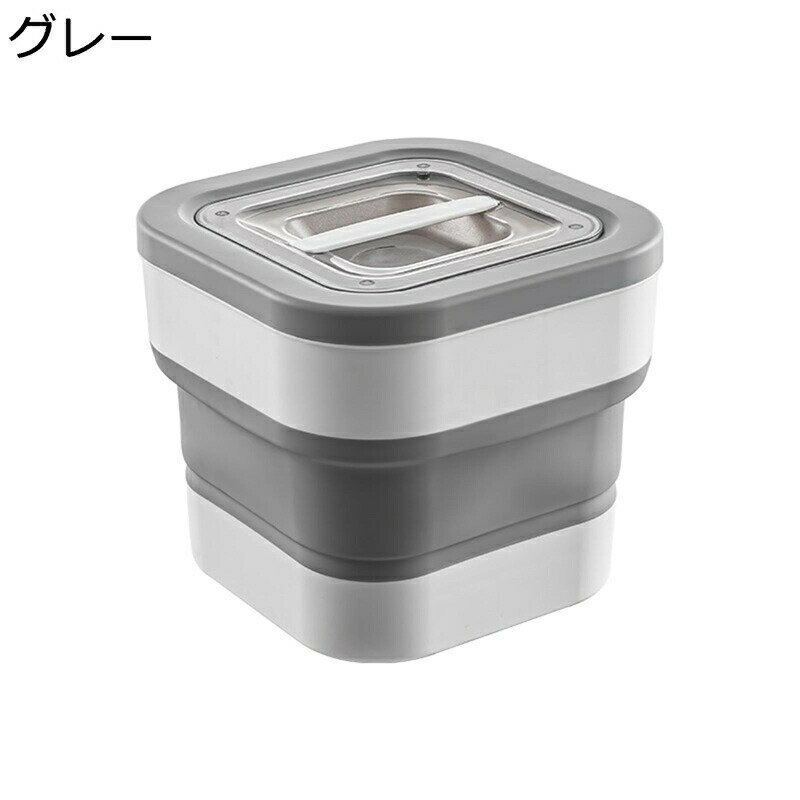 　　　 ◆◇◆人気の秘密◆◇◆ 【素材】BPAフリー: 高品質で丈夫なBPAフリーのプラスチック製で、健康を保護し、清潔で整理されたキッチンを維持します。 【密閉保存】米びつの入り口にはゴム製のバンドが一周ぐるっと施してあるため、密閉性に優...