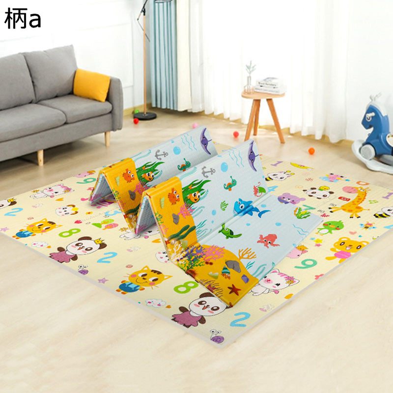 　　　 ◆◇◆人気の秘密◆◇◆ 【衝撃吸収バッファー】製品の厚さ1CM、両面滑り止め、柔らかい材料、赤ちゃんが取り組んでも、それはすべての側面で赤ちゃんの安全を保護し、赤ちゃんに幸せな遊び環境を与える、赤ちゃんが健康と幸せに成長できるように...