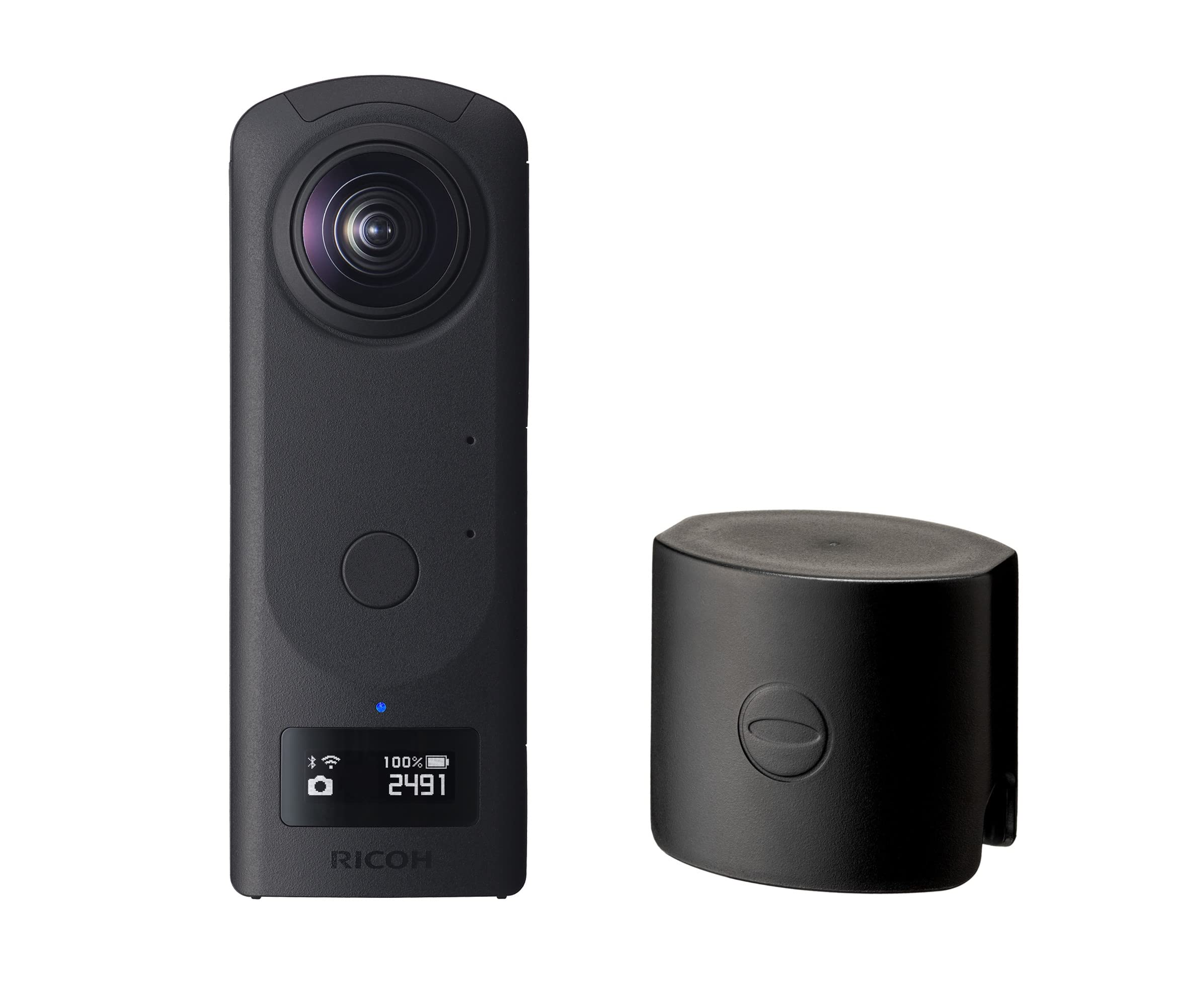 ・THETA Z1 51GBと対応レンズキャップTL-2のセット品・【THETAシリーズのフラッグシップモデル】 1.0型裏面照射型CMOSセンサーと新開発レンズユニット採用により、ゴースト・フレア・フリンジを抑制。THETAシリーズ最高画...