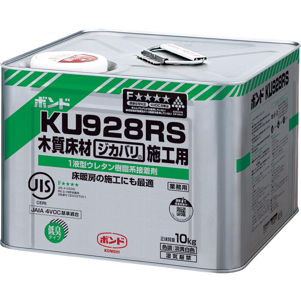 ・材質：成分/ウレタン樹脂系、個装形態/袋・【施工面積】約10平方メートル/4L・木質系フローリング仕上げ材の直貼り施工に。【特長】 ・木質系フローリング仕上げ材の直貼り施工。 ・床暖房用木質床材の施工。 ・木質防音床材の直貼り施工。 【注...