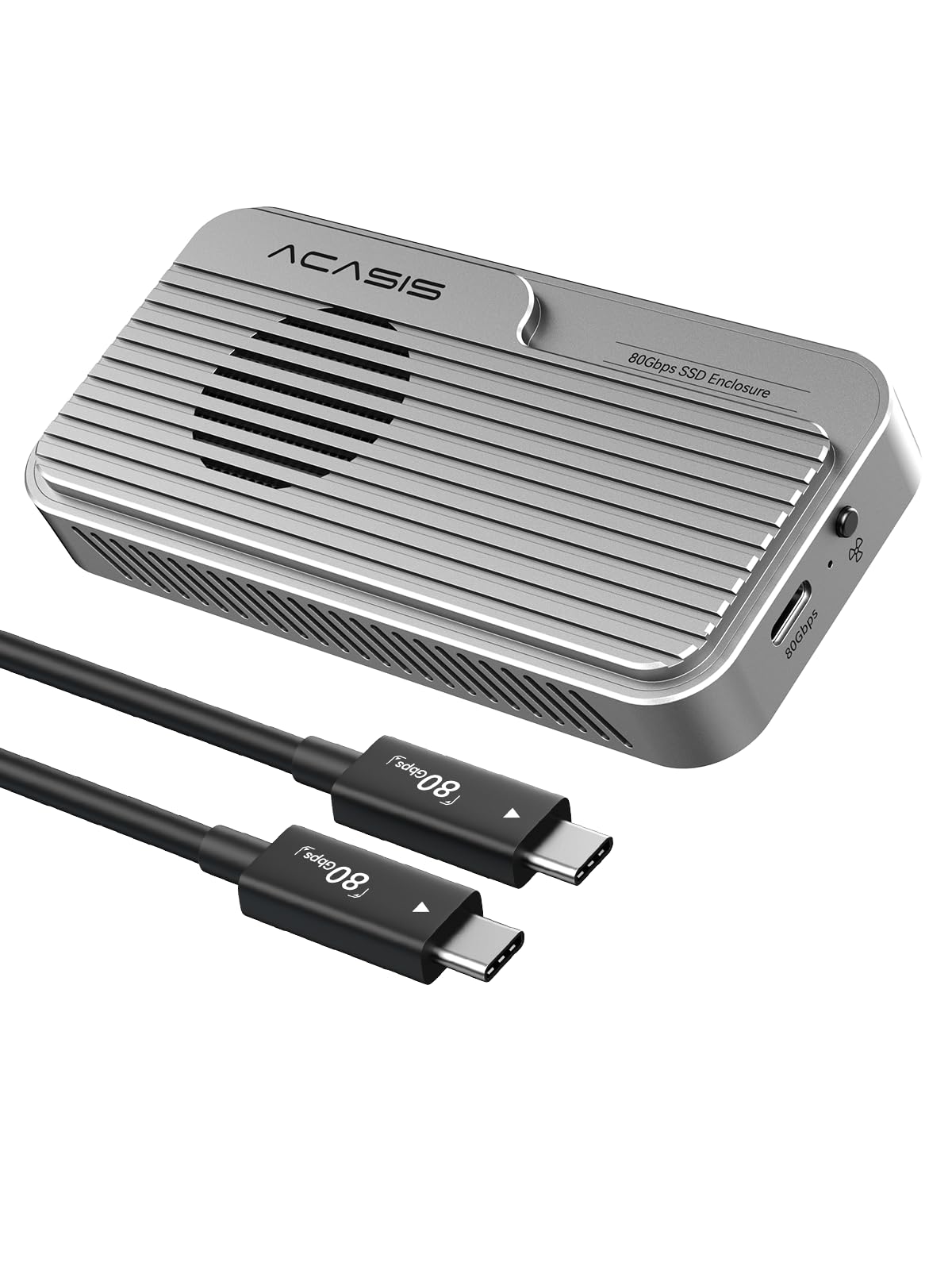 ・【アップグレードされた80Gbps SSDエンクロージャ】高度なJHL9480チップにより、このエンクロージャーはPCIe 5.0 SSDとほとんどのノートパソコンをサポートし、Thunderboltデバイス全体で高速で安定した将来性のあ...