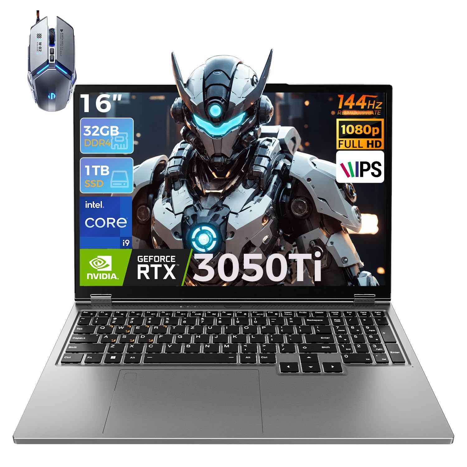 ・【超高性能ゲーミングマシン】第9世代Intel Core i9-9880H（8コア/16スレッド、最大4.8GHz）とNVIDIA GeForce RTX 3050Ti（8GB GDDR6）を組み合わせた強力な処理性能で、eスポーツから最...