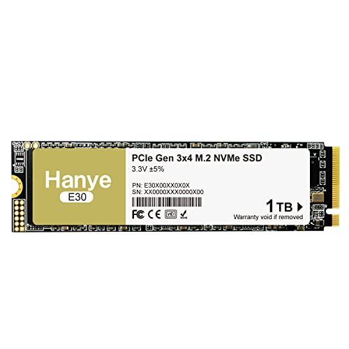 ・Hanye E30 SSD は、PCIe 3.0x4コントローラーと 3D TLC NAND の強力な組み合わせにより、シーケンシャル読込で最大 3500MB/s、シーケンシャル書込で最大 3200MB/s の優れたパフォーマンスを発揮し...