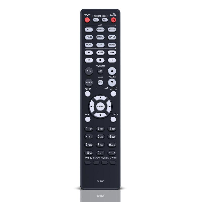 プリメインアンプリモコン RC-1234 for Denon PMA-600NE PMA-600NESP対応元のリモコンの紛失・反応しない（効かない）場合など故障によるお買い替え、交換用・予備用としてお使い頂けます。 電池、説明書は付属して...