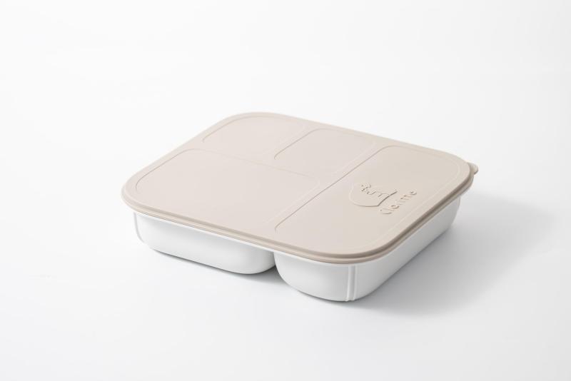 Claritte【日本製】Bento Box 漏れない 弁当箱 大容量 800ml シリコンフタ 食洗機対応 レンジ対応【世界で注目の日本製BENTO BOX】 ヨーロッパやアメリカで日本の「Bento」が大人気。リーズナブルでヘルシーな食...