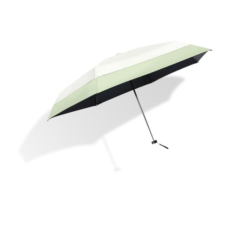 Dlin 折りたたみ傘 軽量 晴雨兼用 日傘兼用雨傘 レディース 折り畳み 日傘 uvカット 100 遮光 折り畳み コンパクト 紫外線遮断 UPF50＋ かわいい 収納ポーチ付き