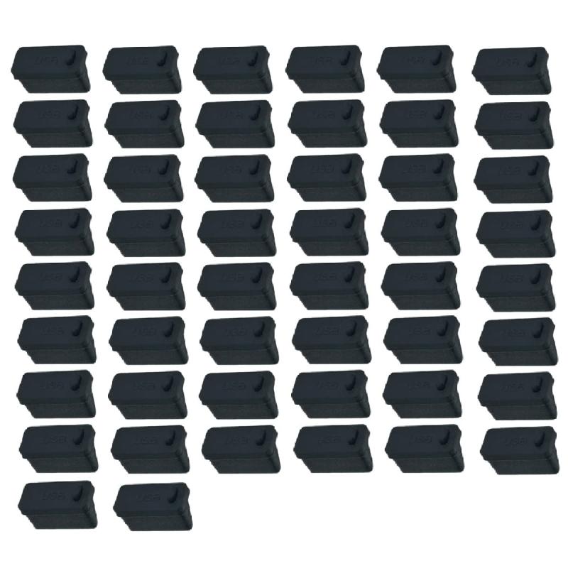 VERISSY USB コネクタカバー 50個セット 大量 保護 ホコリ 埃 防止 端子 キャップ パソコン 防塵 防水 シリコン メス ポート pc mac ps4 50セット本商品は端子を傷付けにくい安心のシリコン素材を採用。しっかり密...