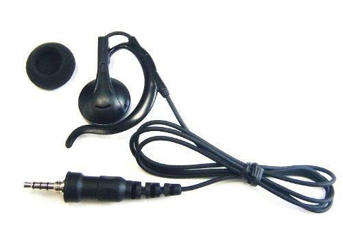 アルインコ 耳かけ式防水プラグイヤホン EME-58DJ-P22/P221、DJ-G7、DJ-S17～57シリーズなど、4極防水ジャック採用の機種でお使いいただけます。コード長　約80cm左右どちらの耳にも掛けられます。