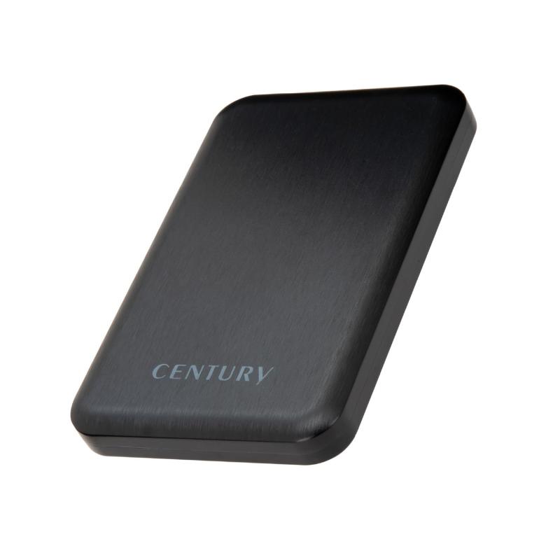 センチュリー「カンタンBOX2.5 USB10G」USB 10Gbp（USB3.2Gen2） Type-C接続2.5インチSATA HDD/SSDケース CKB25U10GC_FP初心者でも安心なカンタン組み込み設計