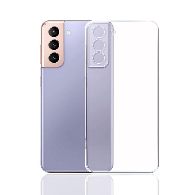 For Galaxy S21 5G SCG09 SC-51B / For ギャラクシーS21 5G 用のケース クリア TPU ケース カバー TPU 超薄型 ケース TPU ソフト 透明 シリコン クリア ケース 【Hcsxlcj】（S2...