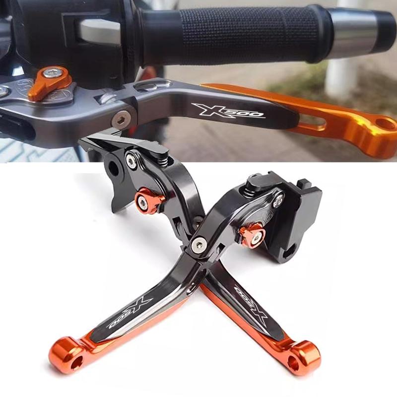 HUANGCJCJ FOR X500 x500 2023 オートバイ格納式折りたたみ調節可能なブレーキクラッチレバーハンドルバーキットオートバイアクセサリー x500 [並行輸入品]▶状態：100％新品。▶材質：品質アルミニウム合金。▶色：...