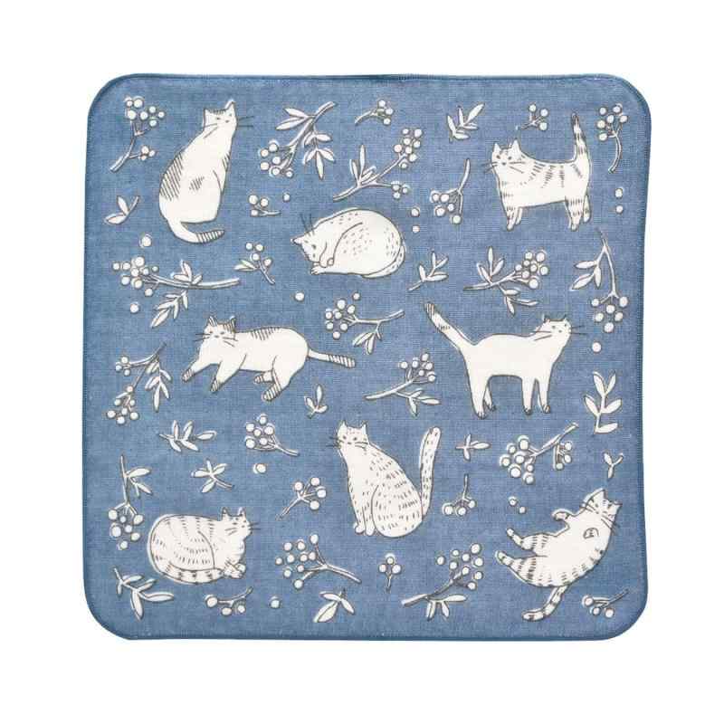 現代百貨 日本製 コットン100% HUMMING タオルハンカチ