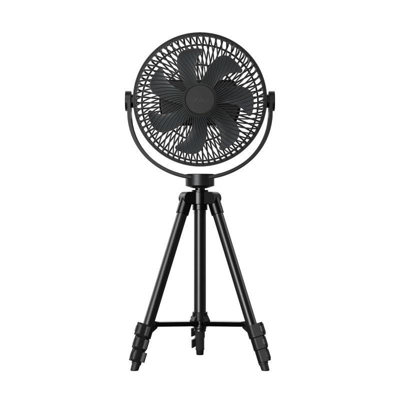エレス iFan Xtream アイファン エクストリーム IF-XT22 充電式パワフル3wayファン【パワフル風量搭載のアウトドアファン】キャンプなどのアウトドアにもおすすめなスタンド＆吊り下げファン。【スタンド】付属の三脚スタンドを取...