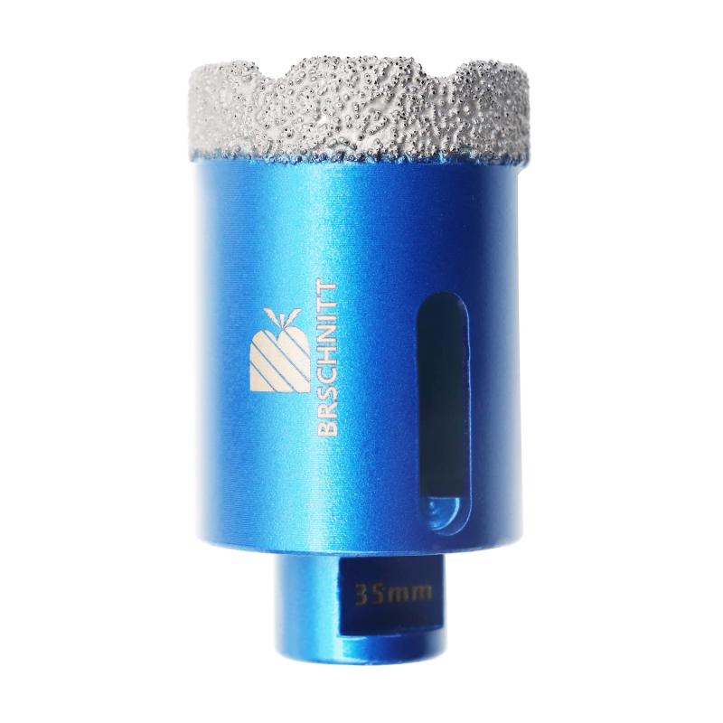 Dry Diamond Core Drill Bit with M10 Thread Vacuum Brazed Hole Saw
