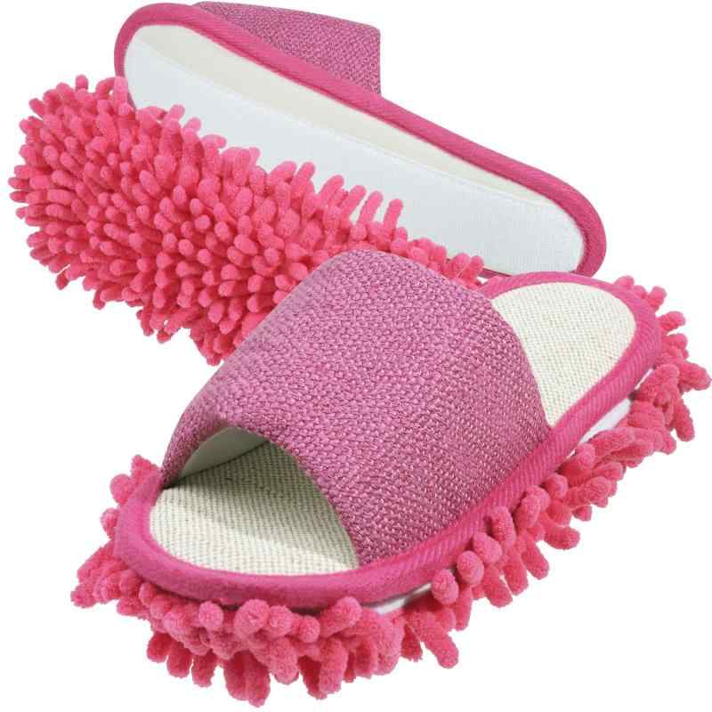 【Kind Slipper】掃除専門のプロも推薦 モップスリッパ お掃除用 洗える 掃除スリッパふわふわ暖かい冬用掃除スリッパ。ずっと履きたくなるルームシューズ。歩くだけでお掃除できるモップスリッパ。細かい【螺旋状繊維】を使用することで汚れ...