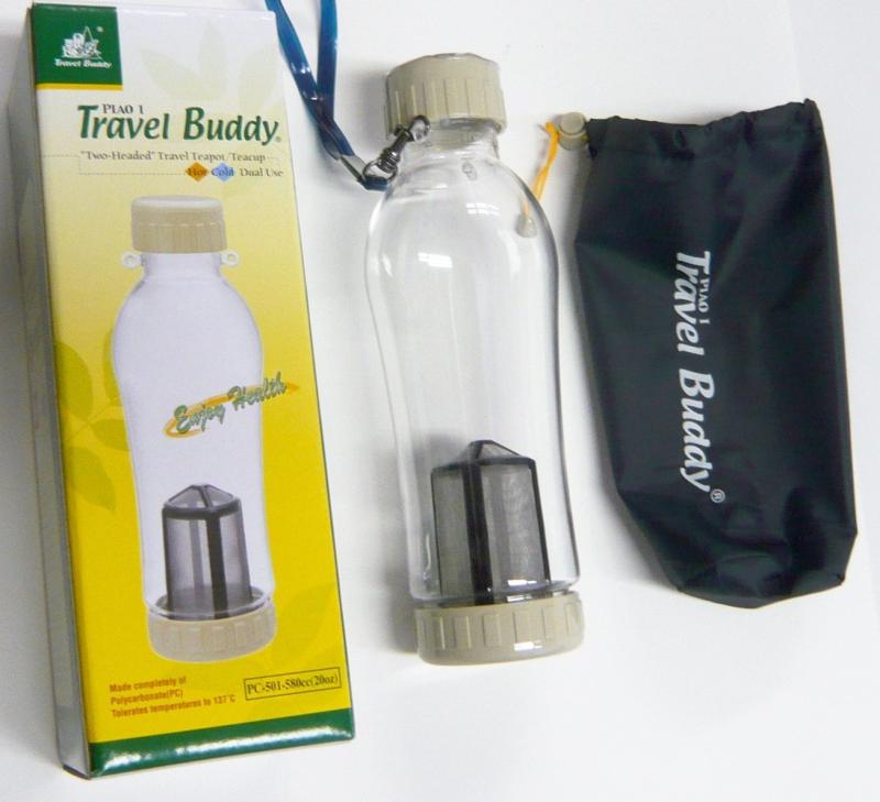 茶漉し付きエコボトル(Travel Buddy) 大サイズ 　580cc by Travel Buddy