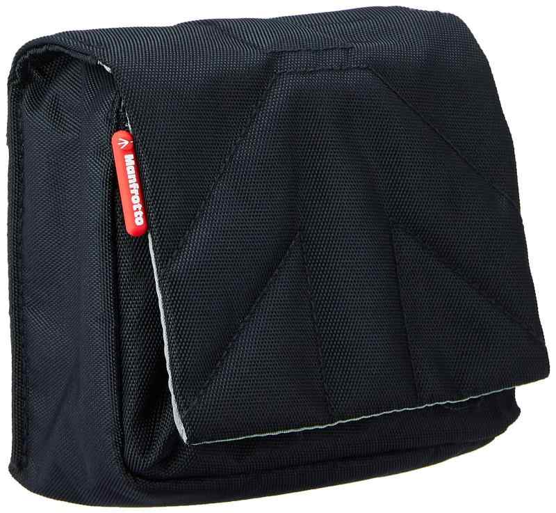 Stile Collection: Nano VII Camera Pouch (Black)ポイントカメラとシュートカメラをしっかり保護します。追加のアクセサリー用のフロントポケット。ベルトループ付き。