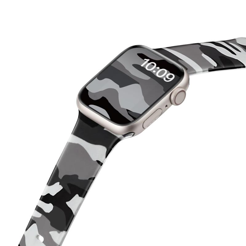 [Aniaboho] 互換アップルウオッチバンド 男女兼用のApple Watch バンド41mm 40mm 38mm 49mm 45mm 44mm 42mmソフトシリコン iWatch バンド Apple Watch Series 9 S...