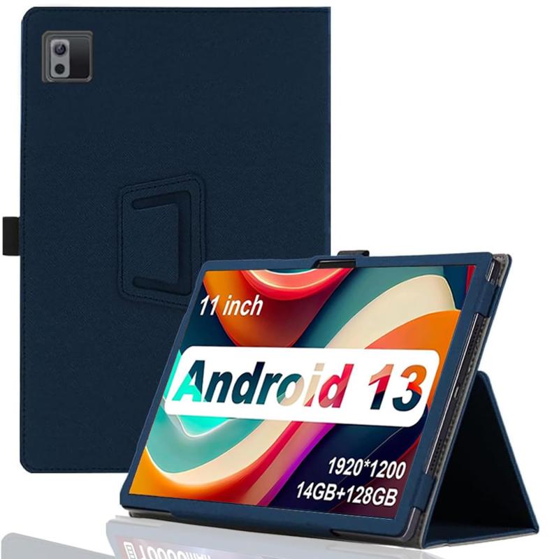 For Vankyo MatrixPad S8X ケース 保護ケース【BAOLINTX】角度調整 スタンド機能 高級PU レザー 擦り傷防止 磁気吸着 全面保護型 保護ケース Vankyo MatrixPad S8X 用スマートカバー (ブ...