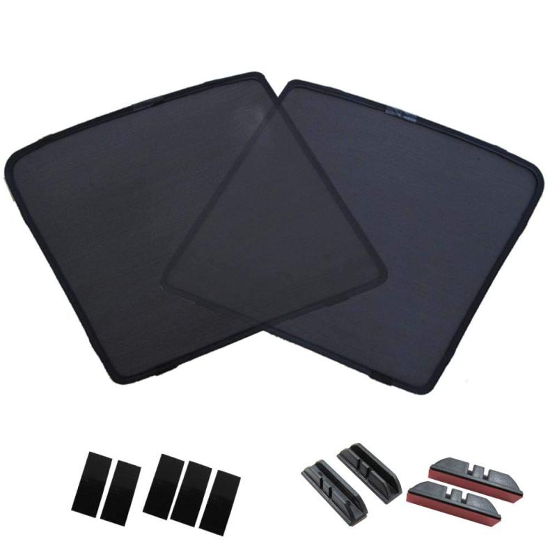 メッシュカーテン デリカD5 VC系 互換品 2枚セット ct032三菱デリカD5【CV系】用紫外線を約67％カット覗き見を防止しつつ換気を可能に付属の「マジックテープ」を使って簡単着脱本商品は窓ガラス全体をカバーするものではなく、ドアミラ...