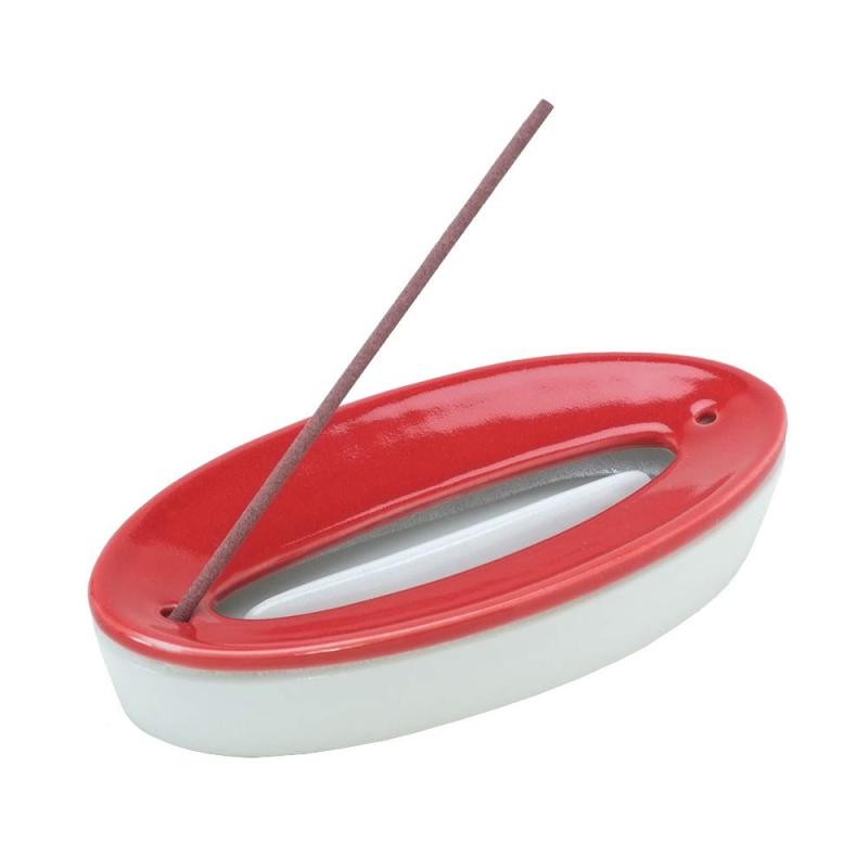 グリッタ (GLITTER) 磁器クリーン香立て(レッド) 113×52×22mmサイズ:113×52×22mm内容量:113×52×22mm