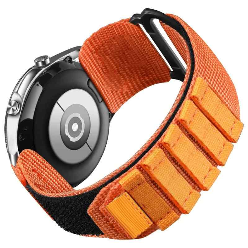 [Lamshaw] for SUUNTO OCEAN スマートウォッチバンド、しっかりナイロンスポーツストラップ、強力マジックテープのデザイン、長さ調節ナイロンループ丈夫で 快適で SUUNTO OCEAN, RACE, RACE S, V...