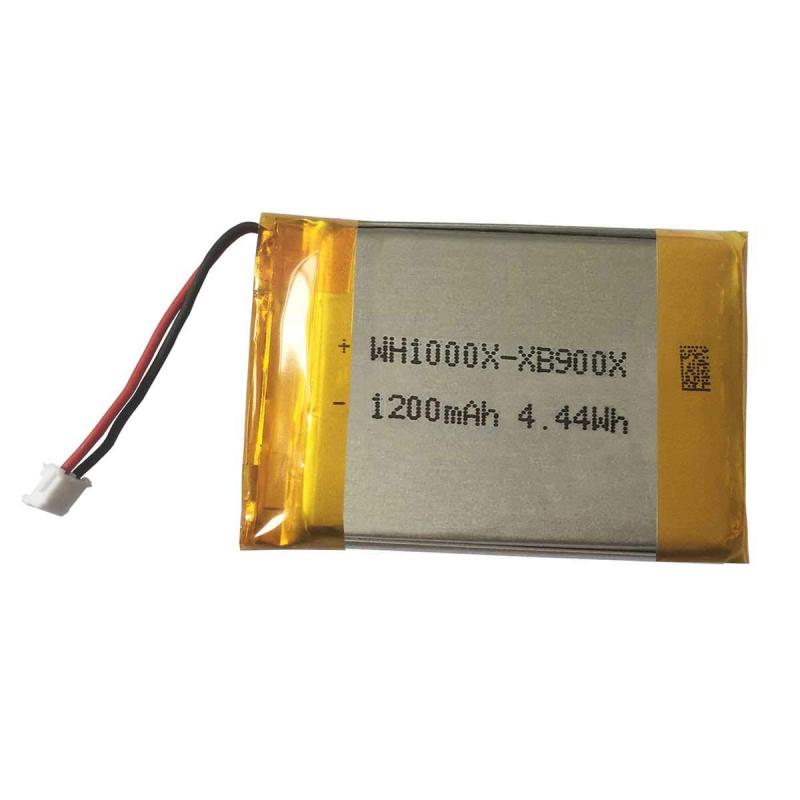 ForソニーBluetoothワイヤレスヘッドフォンの交換用バッテリーSP 723741 3.8v 充電式リポバッテリー 1200mAh Sony WH-1000XM5ワイヤレスヘッドフォンの交換用。