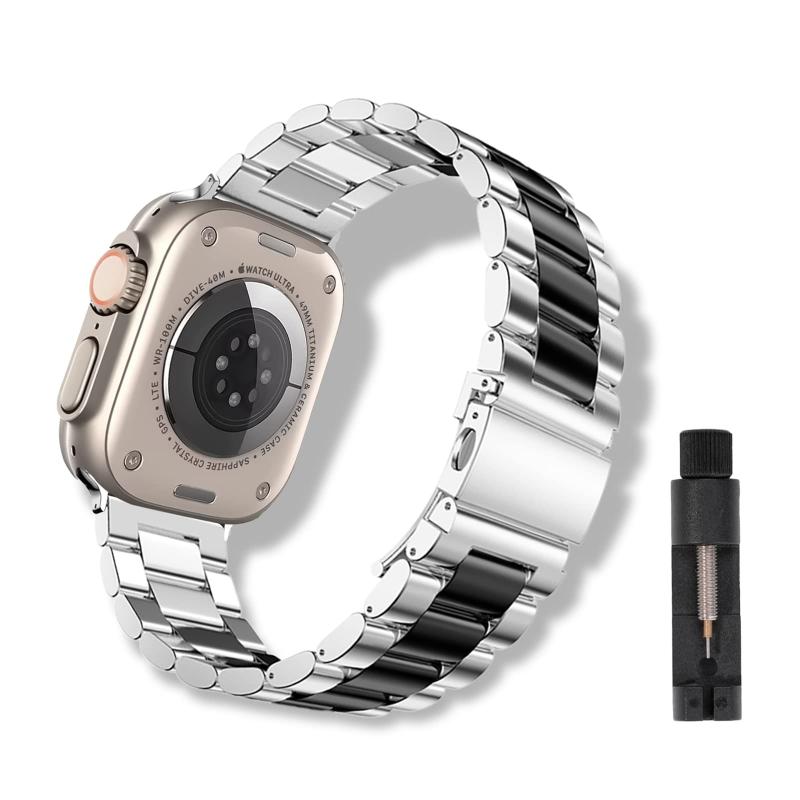 ReHowy バンド Apple Watch Series 10 46mm/9 45mm/SE 第2世代 44mm/Ultra 2/Ultra/8/7/6/5/4/3/2/1/SE 対応 交換バンド 45mm 44mm 42mm 41mm ...