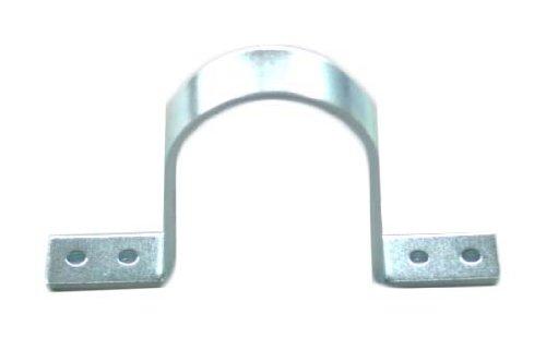 トップ 物干金物 ユニクロ竿通し仕上げユニクロメッキサイズ(mm)92×15×52.3板厚(t)2.3ビス径(φ)4取付けネジは付属しておりません。