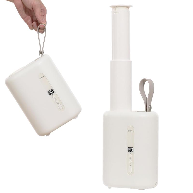 【1秒伸縮·最高70℃】evove 布団乾燥機 iHeat Core 1秒伸縮パイプ 小型 大風量 ふとん乾燥機 ダニ対策 湿気対策 コンパクト 超軽量 BW110evove 布団乾燥機 iHeat Core 1秒伸縮パイプ 小型 大風量 ...