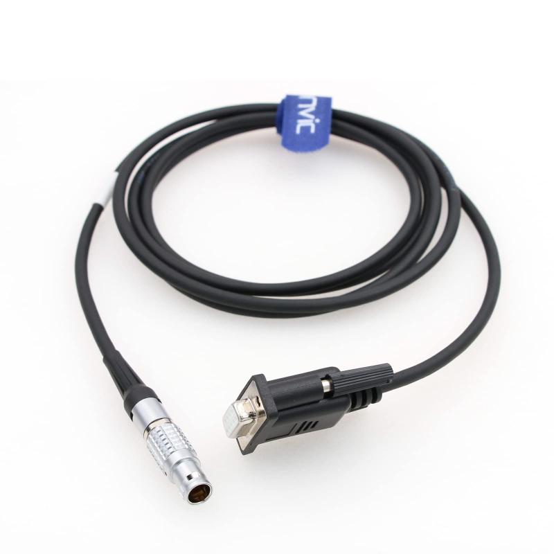 Eonvic 交換用 YC0368 データ ケーブル ODU 8 ピン - RS232 外部ラジオ モデム用 SATEL Easy Pro 35W - Leica 受信機 (35W/PC、2 M)プラグ A: ODU 8 ピン (オス)、プ...