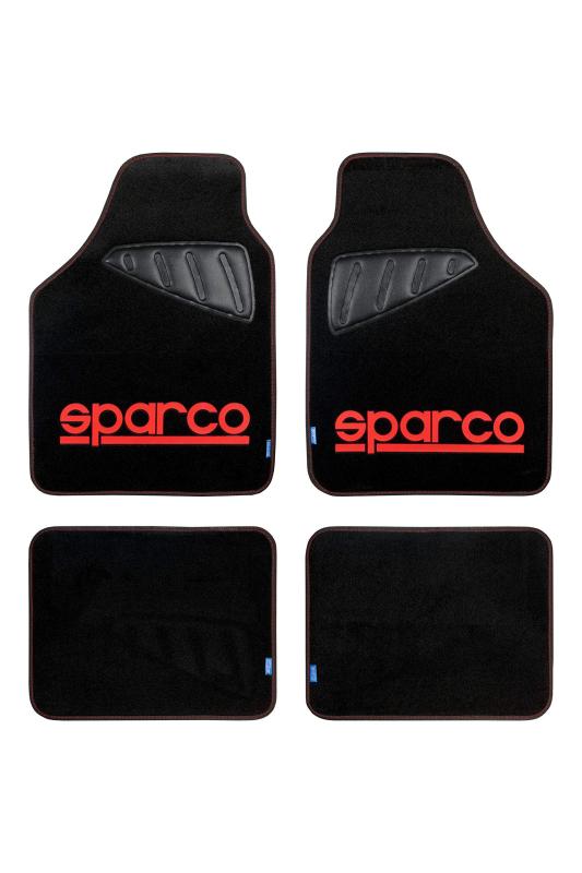 SparcoCORSA フロアマット レッド 4Set SPC1903カラー : レッド