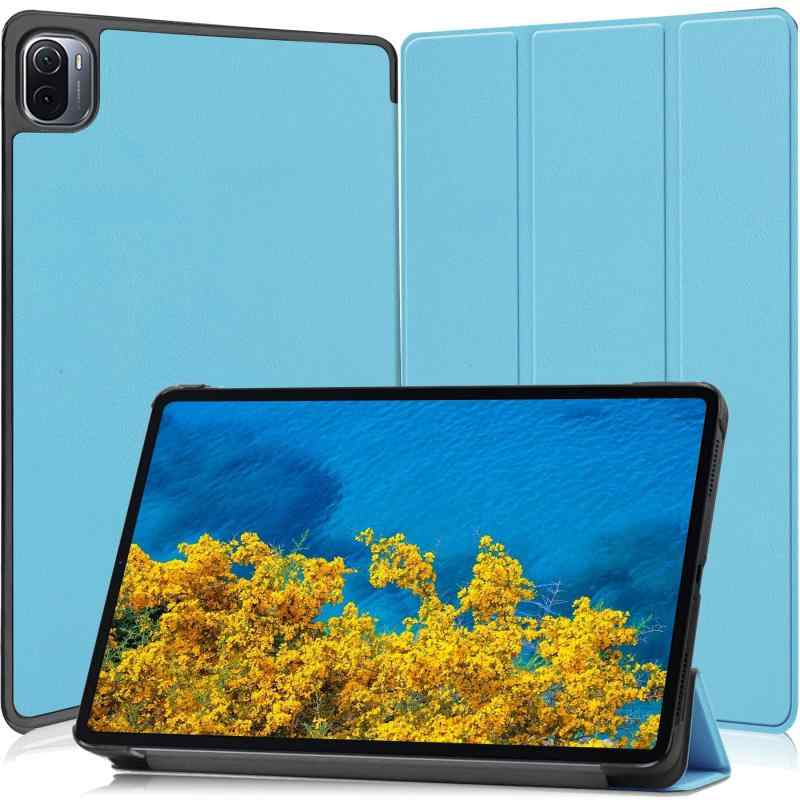 FOR Xiao Mi Pad 5 Pro 2021 / Mi Pad 5 用のケース タブレット ケース 新型 FOR Mi Pad 5 Pro 2021 / Mi Pad 5 用のカバー スタンド機能付き 保護ケース 三つ折 マグレット...