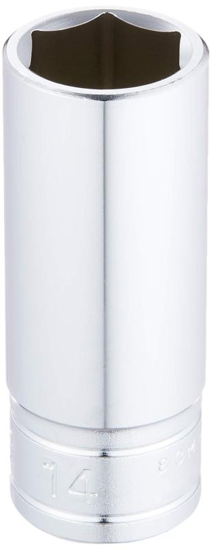 京都機械工具(KTC) 9.5mm (3/8インチ) セミディープソケット (六角) 14mm B3M14対辺寸法(mm):14.0差込角(mm):9.5全長(mm):50