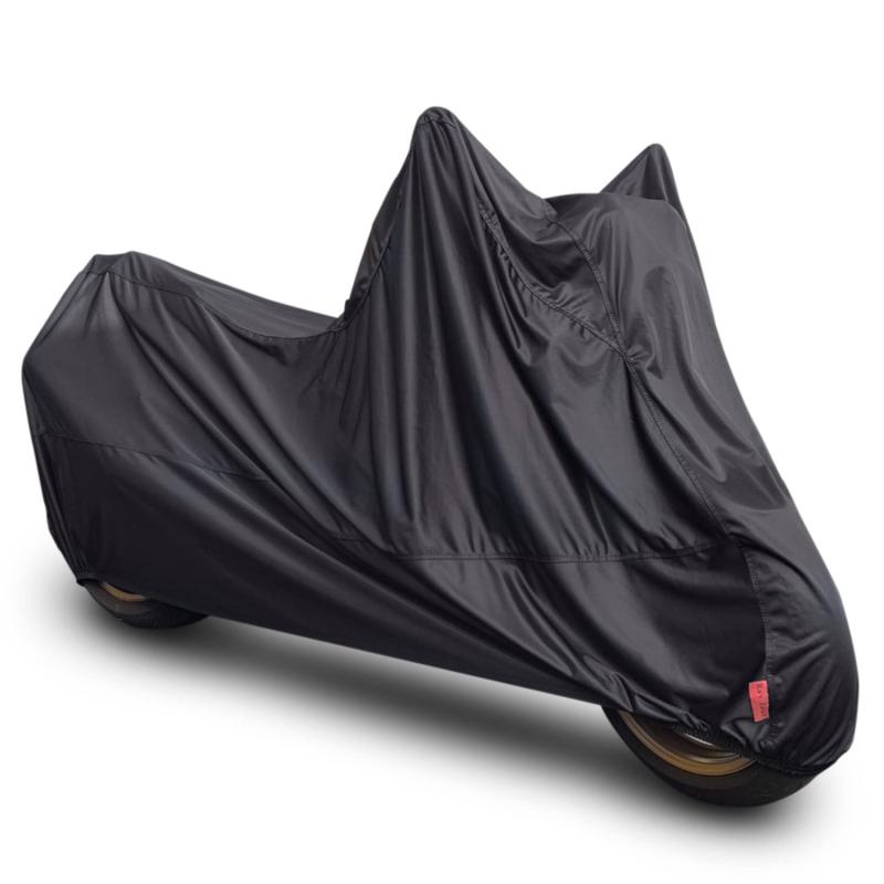 Ray Leaf バイク インナーカバー 屋内用 室内用 裏起毛 ストレッチ素材 収納バッグ付属 小キズ防止 バイクカバー オートバイカバー 傷つかないサイズ 全長220・全幅100・全高130cm推奨対応車体は250cc（ビッグスクーター...