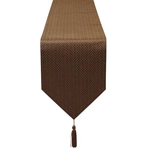 Cleib ヘリンボーン柄 撥水加工 テーブルランナー 約25x230cm ブラウン FS006サイズ:25x230cm本体重量:0.4kg素材・材質:ポリエステル50%綿50%特性:撥水加工カラー:ブラウン